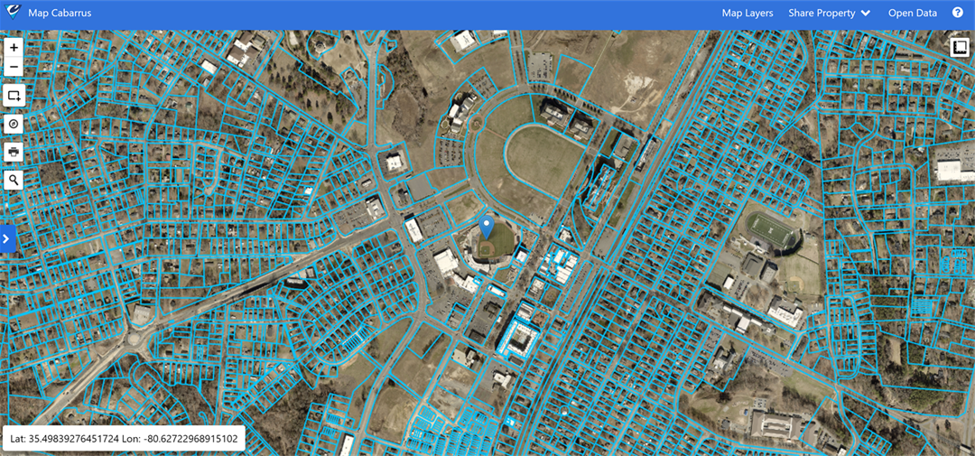 Cabarrus GIS maps enhanced with updated aerial imagery Cabarrus County