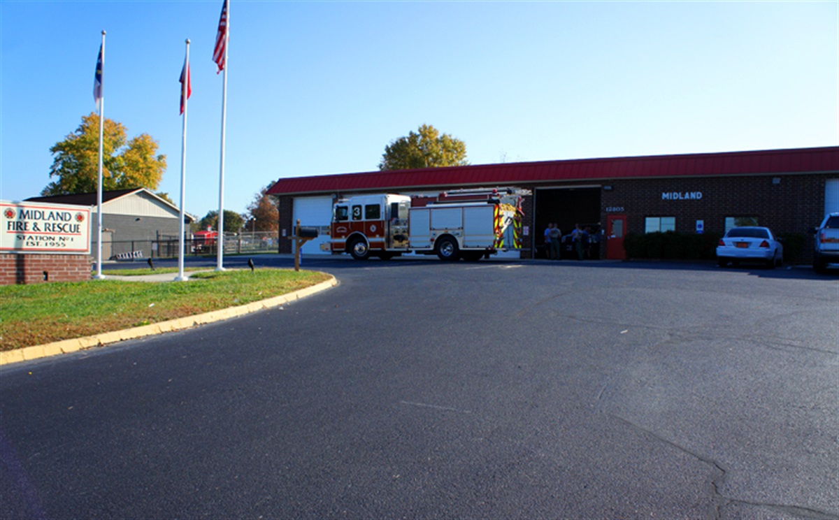Midland Volunteer Fire Department Station One Cabarrus County